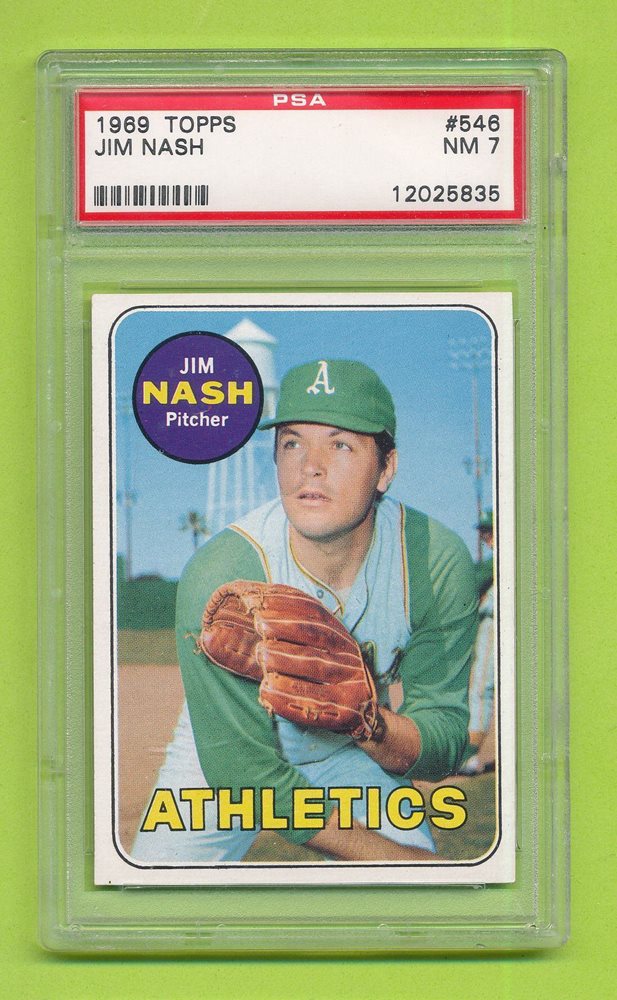 Auction Prices Realized Baseball Cards 1969 Topps Jim Nash