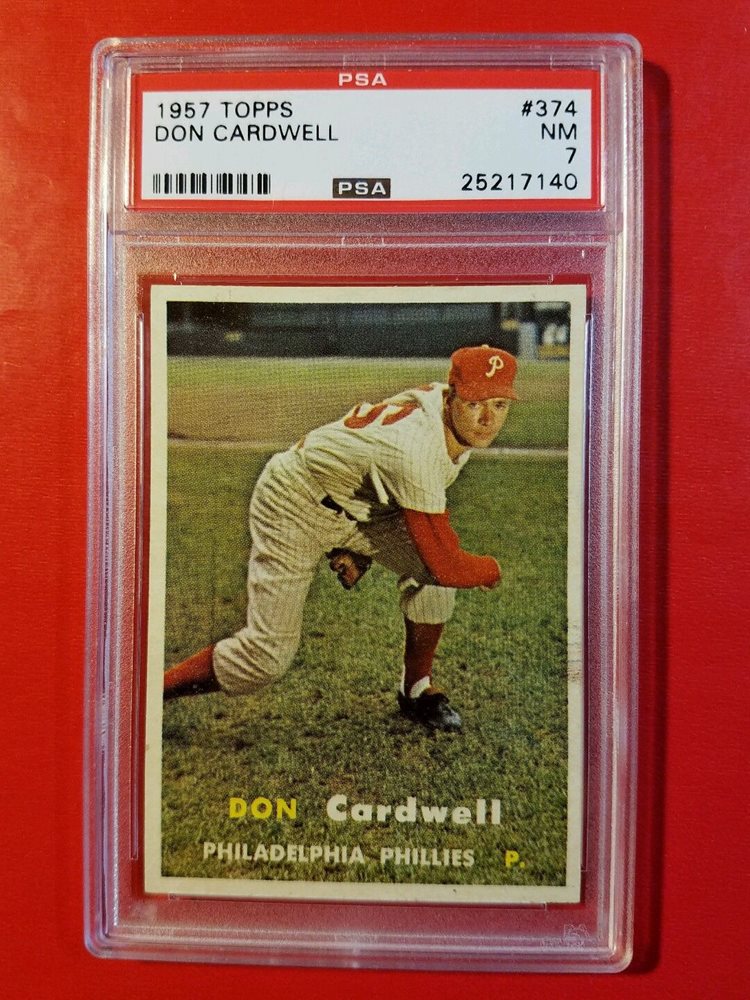 Auction Prices Realized Baseball Cards 1957 Topps Don Cardwell