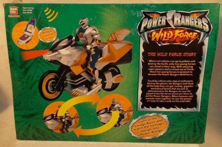 Power Rangers Wild Force Wolf Morpher