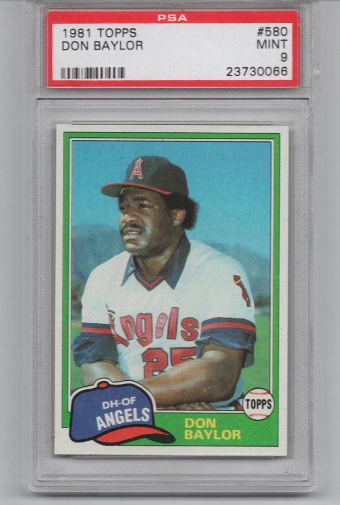 Auction Prices Realized Baseball Cards 1981 Topps Don Baylor