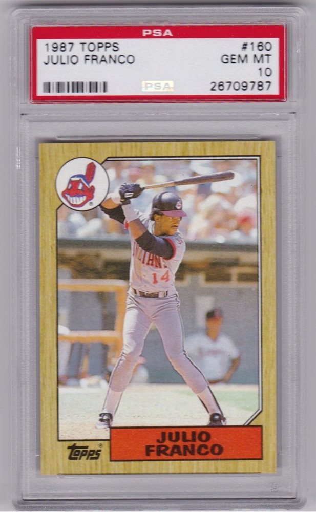 Auction Prices Realized Baseball Cards 1987 TOPPS Julio Franco