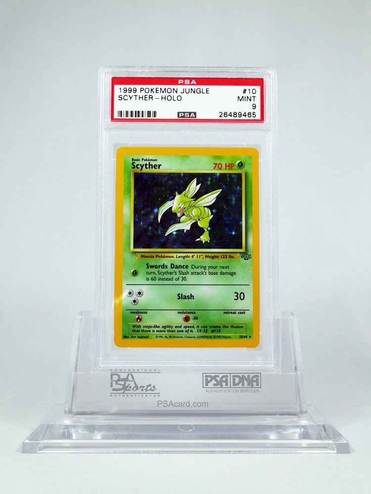 Auction Prices Realized Tcg Cards 1999 Pokemon Jungle Scyther-Holo