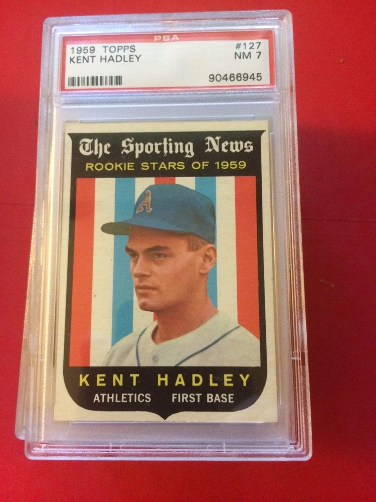 Auction Prices Realized Baseball Cards 1959 Topps Kent Hadley