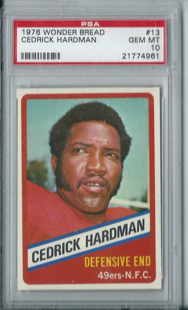 Auction Prices Realized Football Cards 1976 Wonder Bread Cedrick Hardman