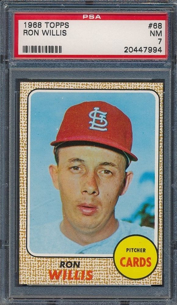 Auction Prices Realized Baseball Cards 1968 Topps Ron Willis