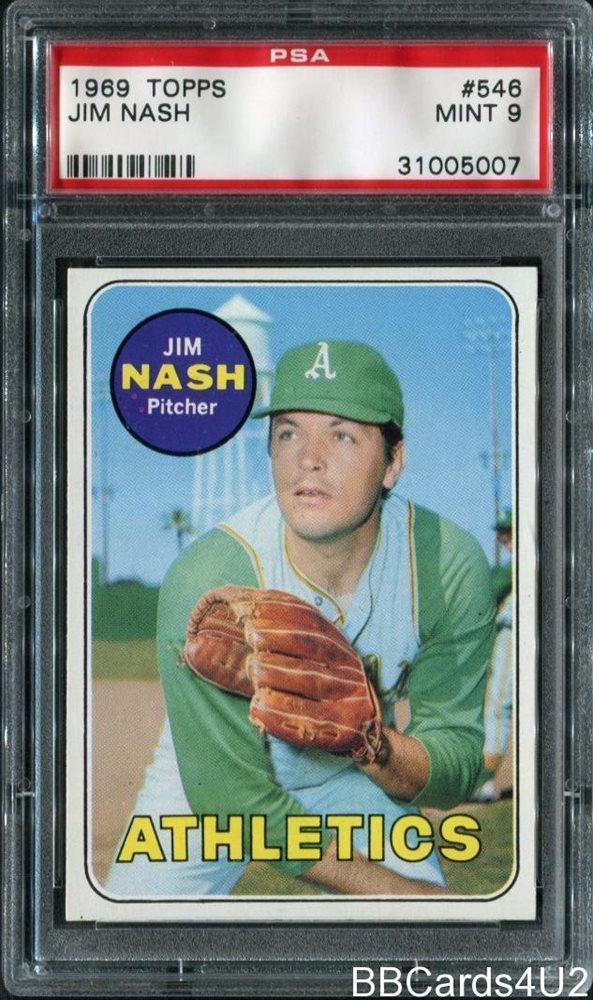 Auction Prices Realized Baseball Cards 1969 Topps Jim Nash