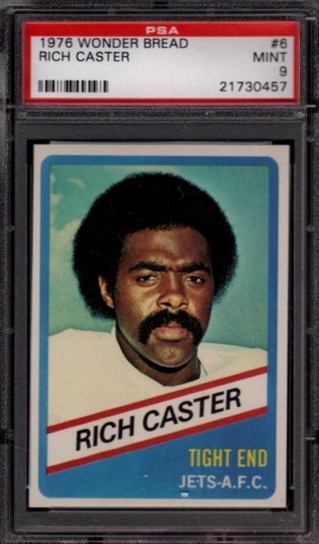 Auction Prices Realized Football Cards 1976 WONDER BREAD Rich Caster